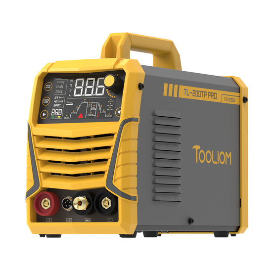 TIG/Stick High Frequency Dual Voltage TL-200TP-PRO 2 in 1 Welding Mach ...